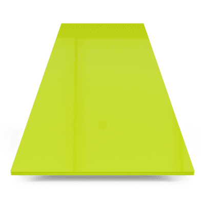 Lime Green PVC Cladding - Lime Green Gloss PVC Wall Panels from Cladding Monkey