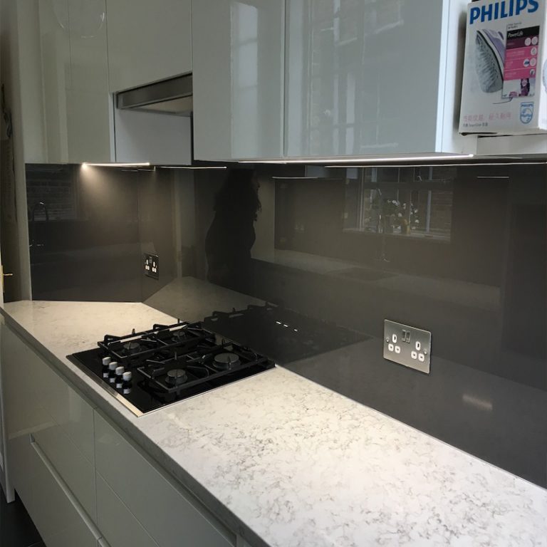 Grey PVC Cladding - Grey Gloss PVC Wall Panels from Cladding Monkey