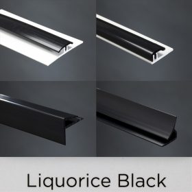 Gloss | Liquorice Black Cladding Trims - Cladding Monkey