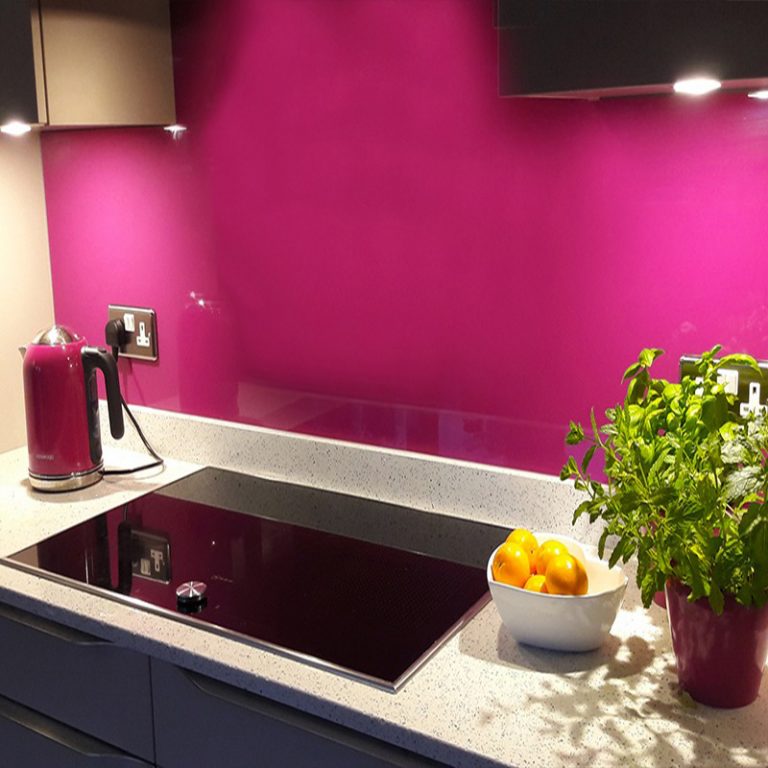 Pink PVC Cladding - Pink Gloss PVC Wall Panels from Cladding Monkey