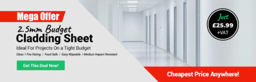 PVC Cladding Sheets Delivered Next Day From Cladding Monkey