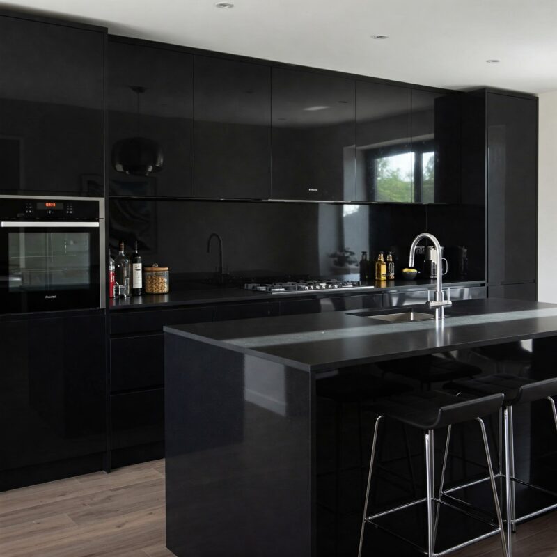 Black Gloss Cladding: A Bold and Versatile Choice for Your Home - Cladding Monkey